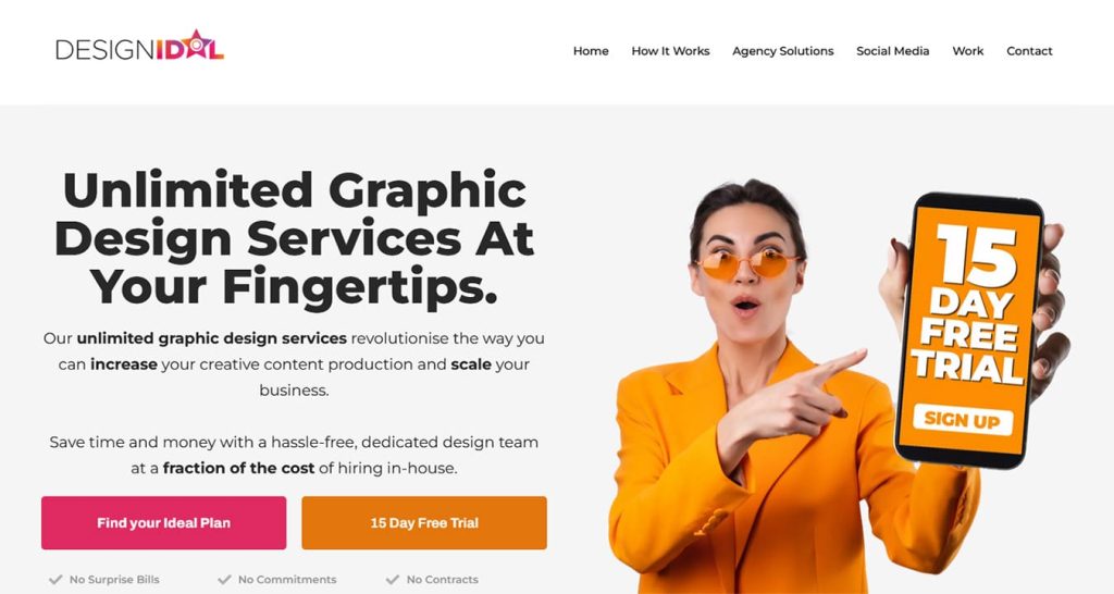 Unlimited Graphic Design UK-Based Services - Flocksy