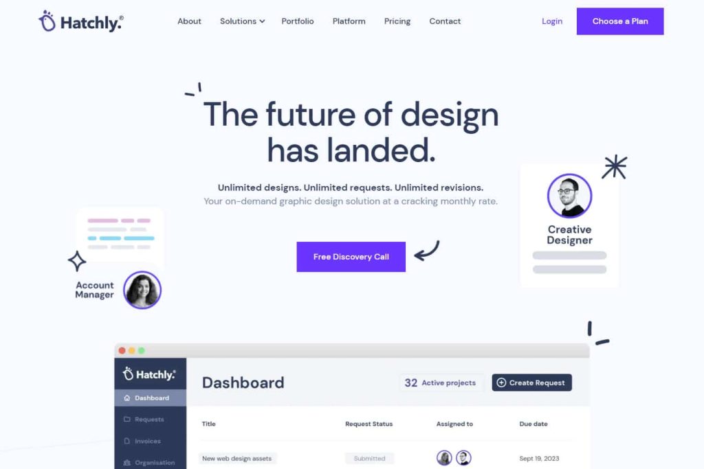 Unlimited Graphic Design UK-Based Services - Flocksy