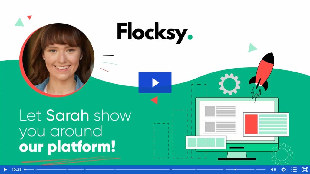 Schedule a Live Demo - Flocksy